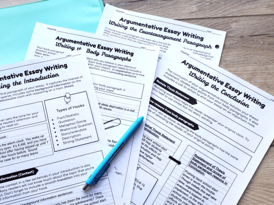 Argumentative Essay Writing: A Two-Week Plan for Beginners ...