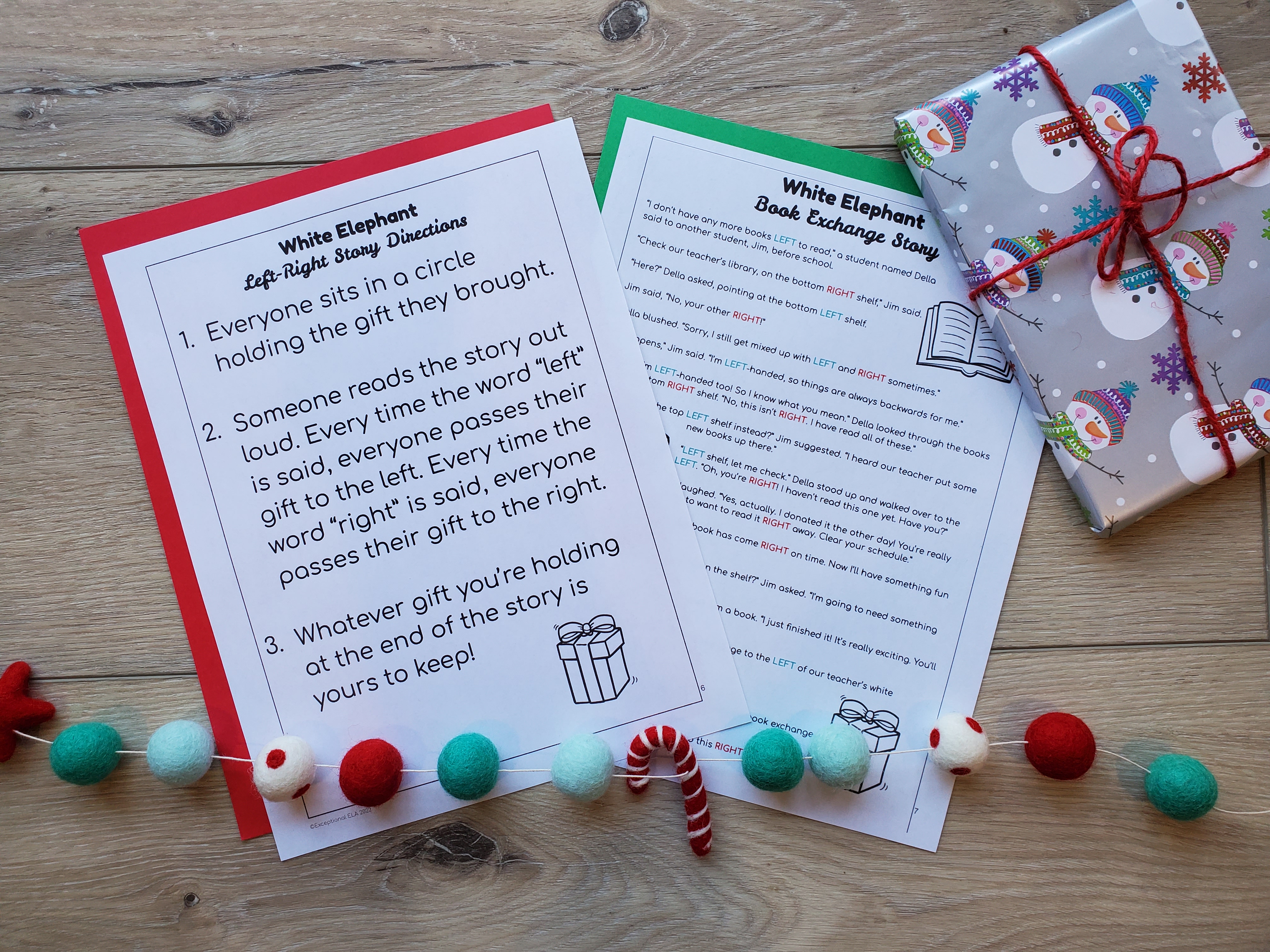 White Elephant Book Exchange In Your Classroom – ©Exceptional ELA